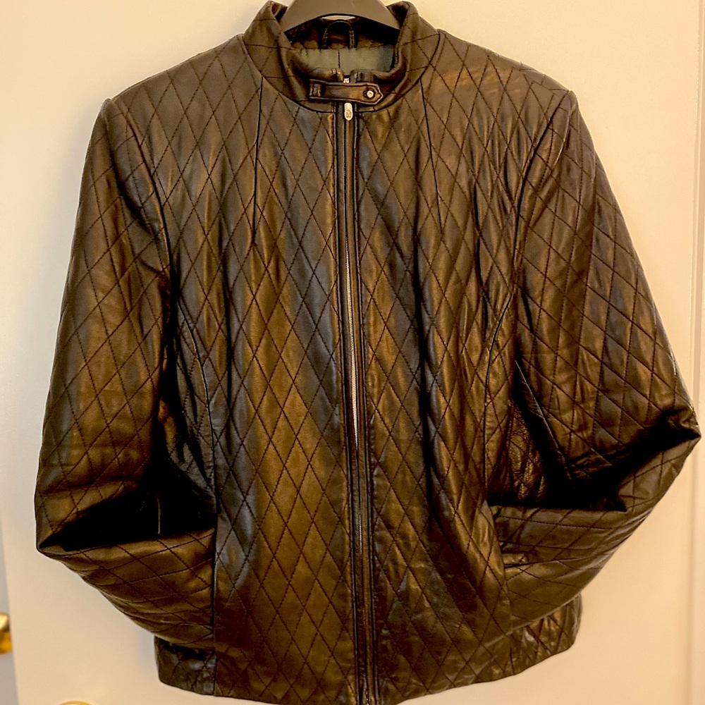 Metropolis Leather Jacket. Vintage. - Gem